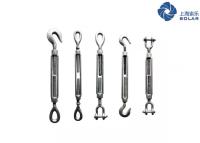China Steel Marine Lifting And Rigging Hardware Turnbuckle Safety Factor 4 /  6 Times for sale