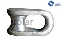 China Forged Mandal Fairlead Shackle , Galvanized Steel Tonsberg Mooring Link for sale