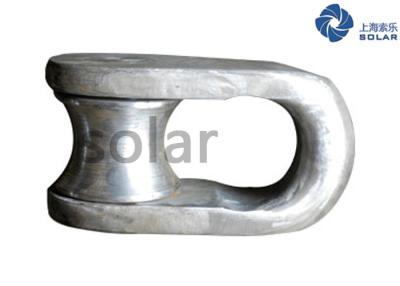 China Forged Mandal Fairlead Shackle , Galvanized Steel Tonsberg Mooring Link for sale