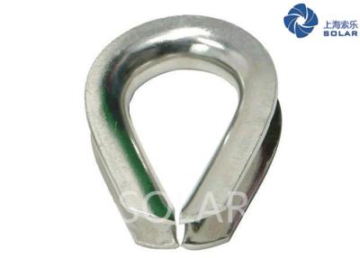 China US Type Lifting And Rigging Hardware Heart Shaped Thimble G414 for Marine for sale