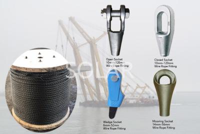 China 100mm Wire Rope Fittings for sale
