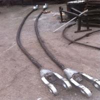 China Lifting Ungalvaizaed / Galvanized 7mm Steel Wire Rope Sling for sale