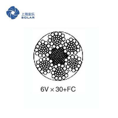 China Marine 6Vx30+IWR 6Vx30+FC Carbon Steel Wire Rope for sale