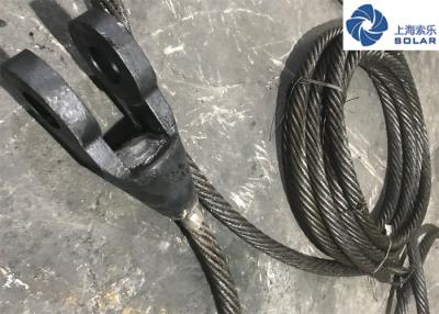 China Casting Open Swage Socket 35WxK7 Steel Wire Rope Sling for sale