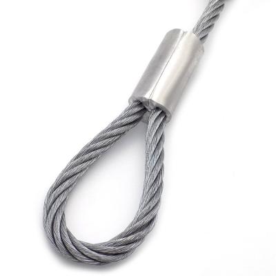 China Mechanically Spliced  35Wx7 Heavy Duty Lifting Slings With Soft Eye for sale