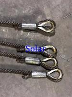 China Thimble Eye 18x7+FC Heavy Duty Lifting Slings for sale