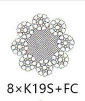 China 8 x K19S+FC Non Rotating High Strength Lifting Steel Wire Rope for sale