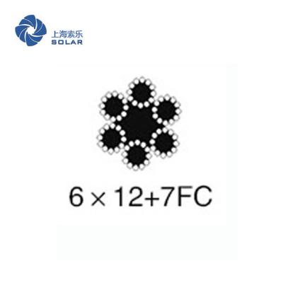 China Bunding Lashing Towboat 6x12+7FC Steel Wire Rope for sale
