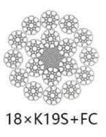 China High Strength Compaction 18xK19S+FC Steel Wire Rope For Large Casting for sale
