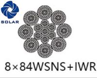China Equipment Drawing 8x84WSNS+IWR Non Rotating Wire Rope for sale