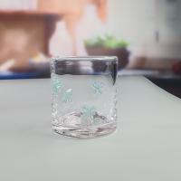 China 14oz Valentine's Decorative DOF Glass Bowknot Water Tumbler Glasses Mexico Icon Rock Glass Cup for Wedding Party Gift for sale