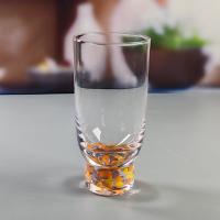 China Handmade Modern Design Colorful Cocktail Drinking Glasses Custom Confetti Beverage Highball Glass for sale