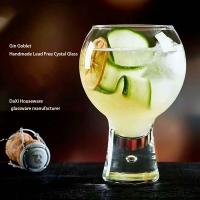 China Heavy Duty Crystal Martini Glasses for sale
