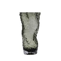China Tree Stump Shaped Customize Color Decorative Glass Vase for sale
