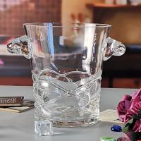 China Unique Handmade Whiskey Glass With Inlaid Eyes Design for sale