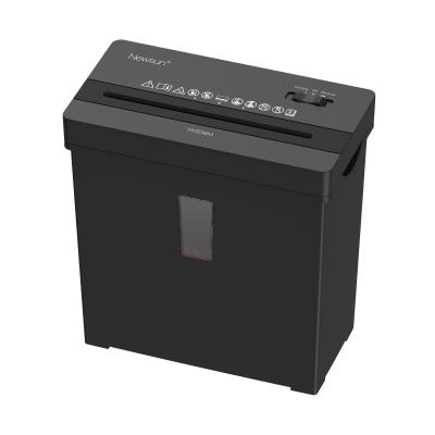 China P4 6 Sheets Cross Cut Paper Shredder 11 Liter Bin Lift Head,3 Mins Shredding Time for sale