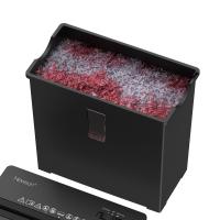 China P4 6 Sheets Cross Cut Paper Shredder 11 Liter Bin Lift Head,3 Mins Shredding Time for sale