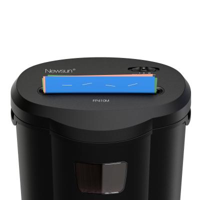 China P4 10 Sheets Cross Cut Paper Shredder 19 Liter Bin Lift Head,3 Mins Shredding Time,Hot Selling for sale