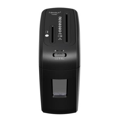 China P5 8 Sheets Micro Cut Paper Shredder 16 Liter Pull-out Bin,Silent 55dB,8 Mins Shredding Time,CD,Credit Card Shredding,LED Indication for sale