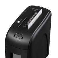 China P5 8 Sheets Micro Cut Paper Shredder 16 Liter Pull-out Bin,Silent 55dB,8 Mins Shredding Time,CD,Credit Card Shredding,LED Indication for sale