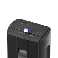 China P4 12 Sheets Cross Cut Paper Shredder 18 Liter Pull-out Bin,Silent 56dB,8 Mins Shredding Time,LED Indication,Hot Selling for sale