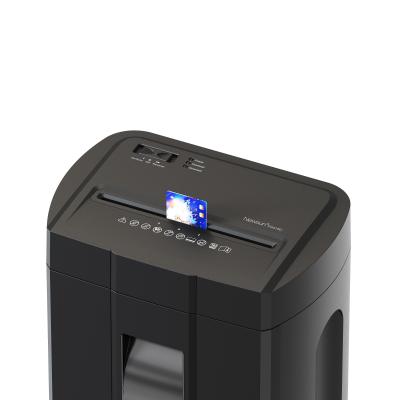 China P4 12 Sheets Cross Cut Paper Shredder 18 Liter Pull-out Bin,Silent 56dB,8 Mins Shredding Time,LED Indication,Hot Selling for sale