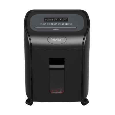 China P4 15 Sheets Cross Cut Paper Shredder 18 Liter Pull-out Bin,Silent 56dB,8 Mins Shredding Time,LED Indication,Hot Selling for sale