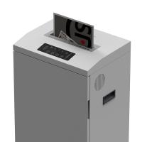 China Commercial Heavy Duty Micro Cut 5 Sheets Paper Credit Card CD Shredder BD5005MCU with Wheels for Office Home Use for sale