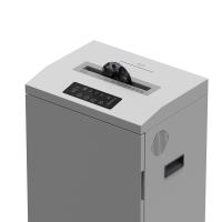 China Commercial Heavy Duty Micro Cut 5 Sheets Paper Credit Card CD Shredder BD5005MCU with Wheels for Office Home Use for sale