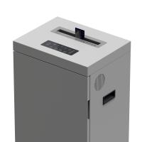 China Commercial Heavy Duty Micro Cut 15 Sheets Paper Credit Card CD Shredder BA5015M with Wheels for Office Home Use for sale