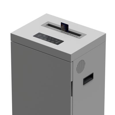 China Commercial Heavy Duty Micro Cut 15 Sheets Paper Credit Card CD Shredder BA5015M with Wheels for Office Home Use for sale