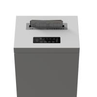 China Commercial Heavy Duty Cross Cut 25 Sheets Paper Credit Card CD Shredder BA5025C with Wheels for Office Home Use for sale