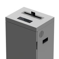 China Commercial Heavy Duty Cross Cut 25 Sheets Paper Credit Card CD Shredder BA5025C with Wheels for Office Home Use for sale