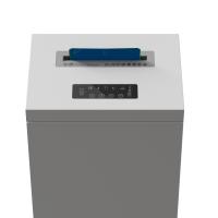China Commercial Heavy Duty Micro Cut 15 Sheets Paper Credit Card CD Shredder BA7015M with Wheels for Office Home Use for sale