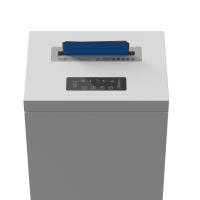 China Commercial Heavy Duty Cross Cut 25 Sheets Paper Credit Card CD Shredder BA7025C with Wheels for Office Home Use for sale