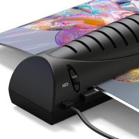 China A3 Laminator, 3~6mins Warm-up, 310mm/min Speed, Max Laminating Pouch 125mic, with Jam Release Function, for Home & Office Use for sale