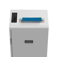 China Commercial Heavy Duty Micro Cut 15 Sheets Paper Credit Card CD Shredder LA5015M with Wheels for Office Home Use for sale