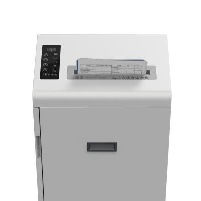 China Commercial Heavy Duty Micro Cut 15 Sheets Paper Credit Card CD Shredder LA5015M with Wheels for Office Home Use for sale