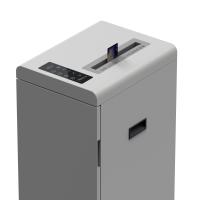 China Commercial Heavy Duty Cross Cut 25 Sheets Paper Credit Card CD Shredder LA5025C with Wheels for Office Home Use for sale