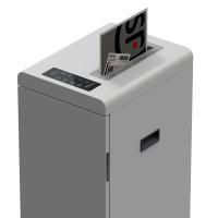 China Micro Cut Paper Shredder Heavy Duty Commercial Model Shreds 15 Sheets Credit Cards for sale