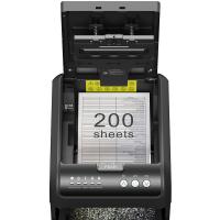 China P4 200 Sheets Micro Cut Paper Shredder 30 Liter Bin Lift Head for sale
