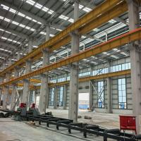 China Hurricane Rated Steel Workshop Building with Reinforced Bracing Wind Load Frame for sale