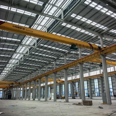 China Ventilated Steel Workshop Building with Turbine Louver Air Circulation System Design for sale