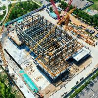 China SDKM Durability Steel Frame Commercial Building Hot Dip Galvanized for sale