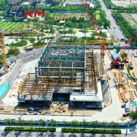 China Large Span Steel Frame Commercial Building Shopping Mall and Supermarket for sale