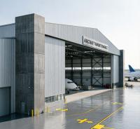 China Custom Prefabricated Large Span Prefab Aircraft Hangar Buildings For Aviation Storage for sale