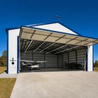 China Durable Steel Airplane Hangar Building Weather Resistant Aviation Maintenance Long Service Life Storage for sale