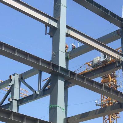 China Durability Corrosion Resistant Weatherproof Pre Manufactured Steel Buildings Long Lasting For Industrial for sale