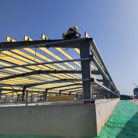 China Durability Prefabricated Warehouse Building Robust 30-50 Years Lifespan for sale