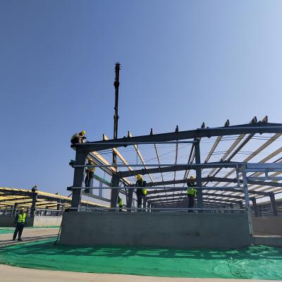 China Modular Prefab Steel Building I Beams And H Beams Prebuilt Metal Buildings for sale